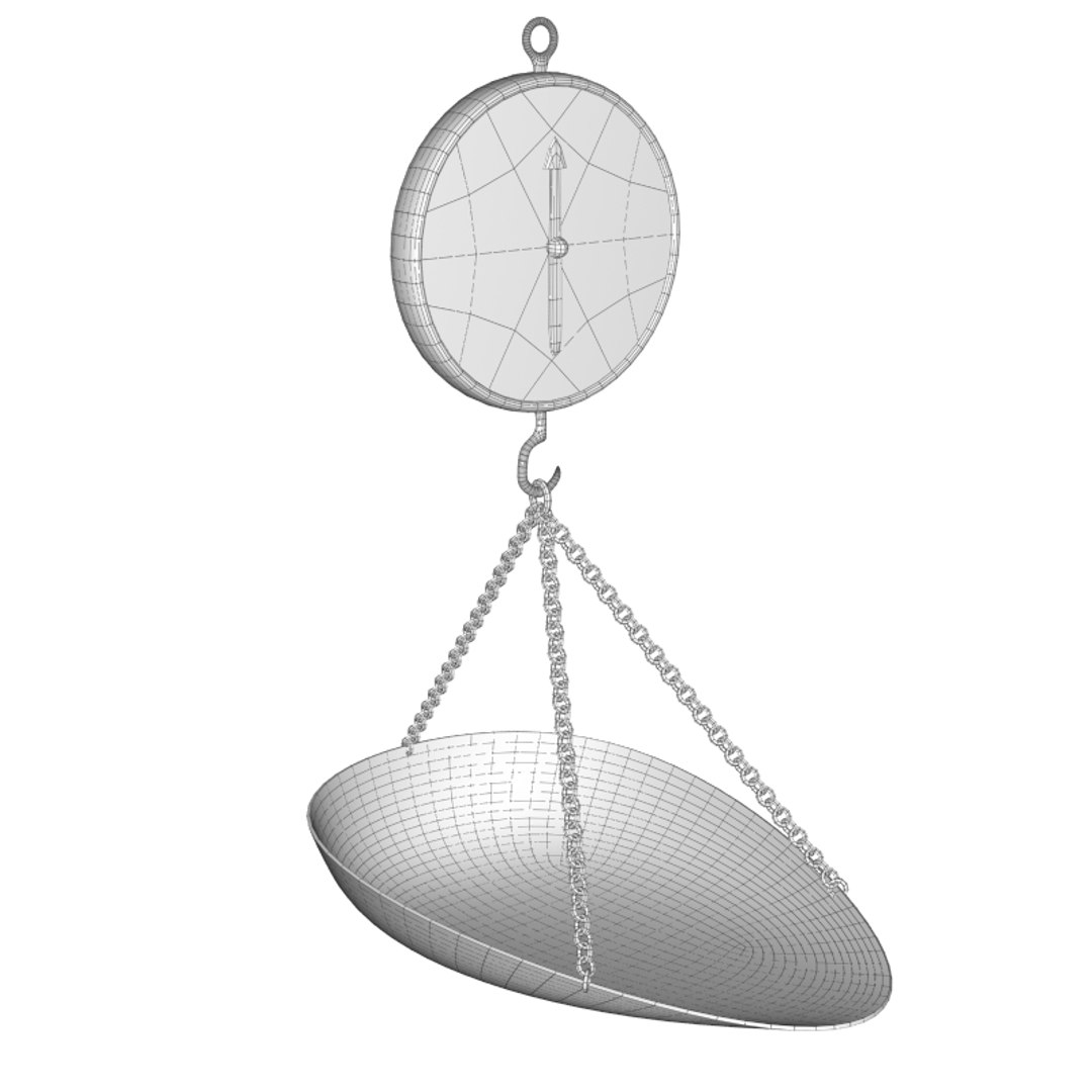 Hanging Scale 3d Model