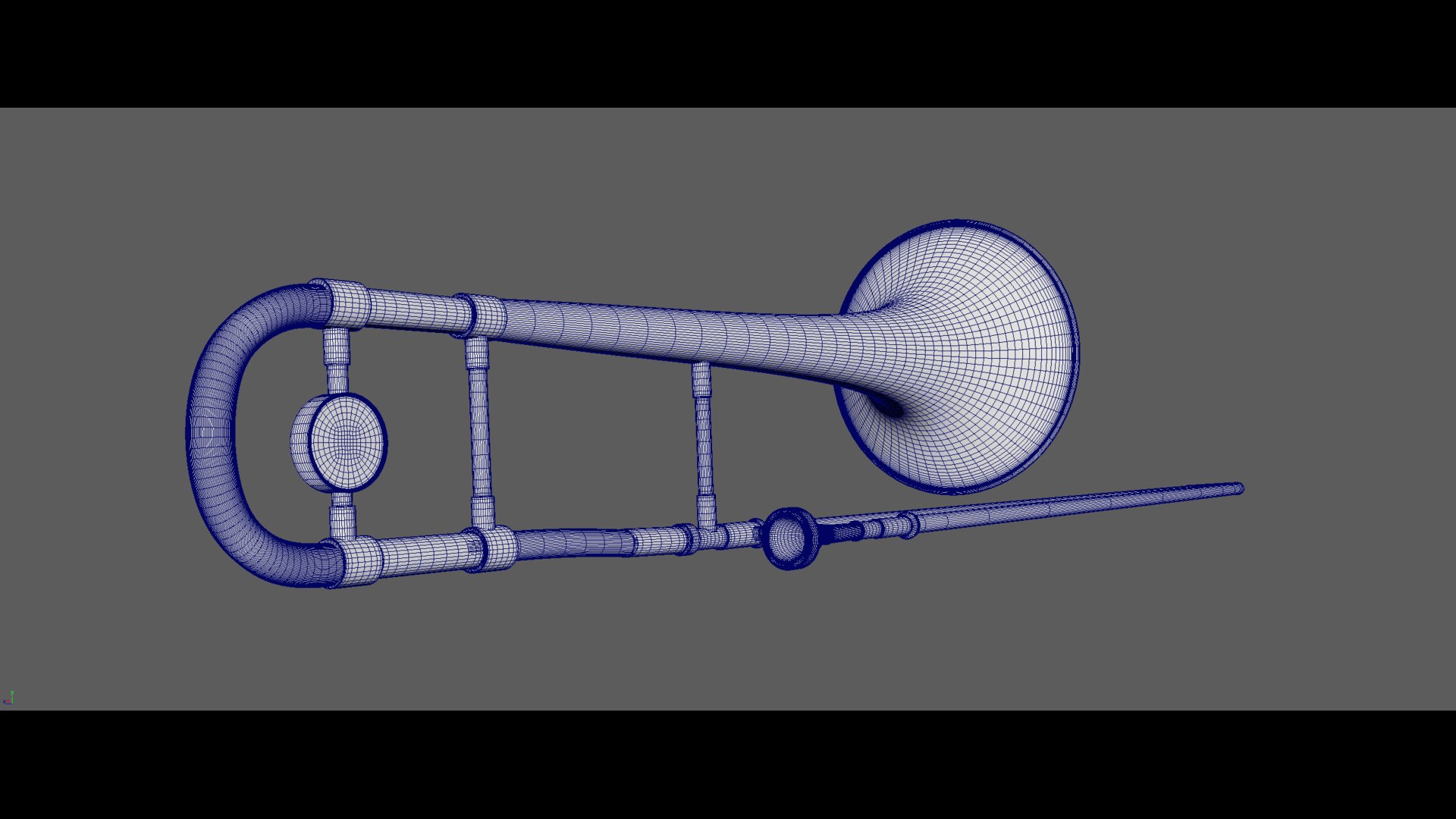 Trombone 3D Model - TurboSquid 2374914