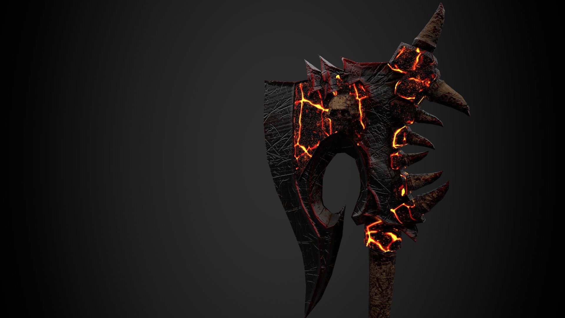Axeoftheflame 3d Model Turbosquid 2217367