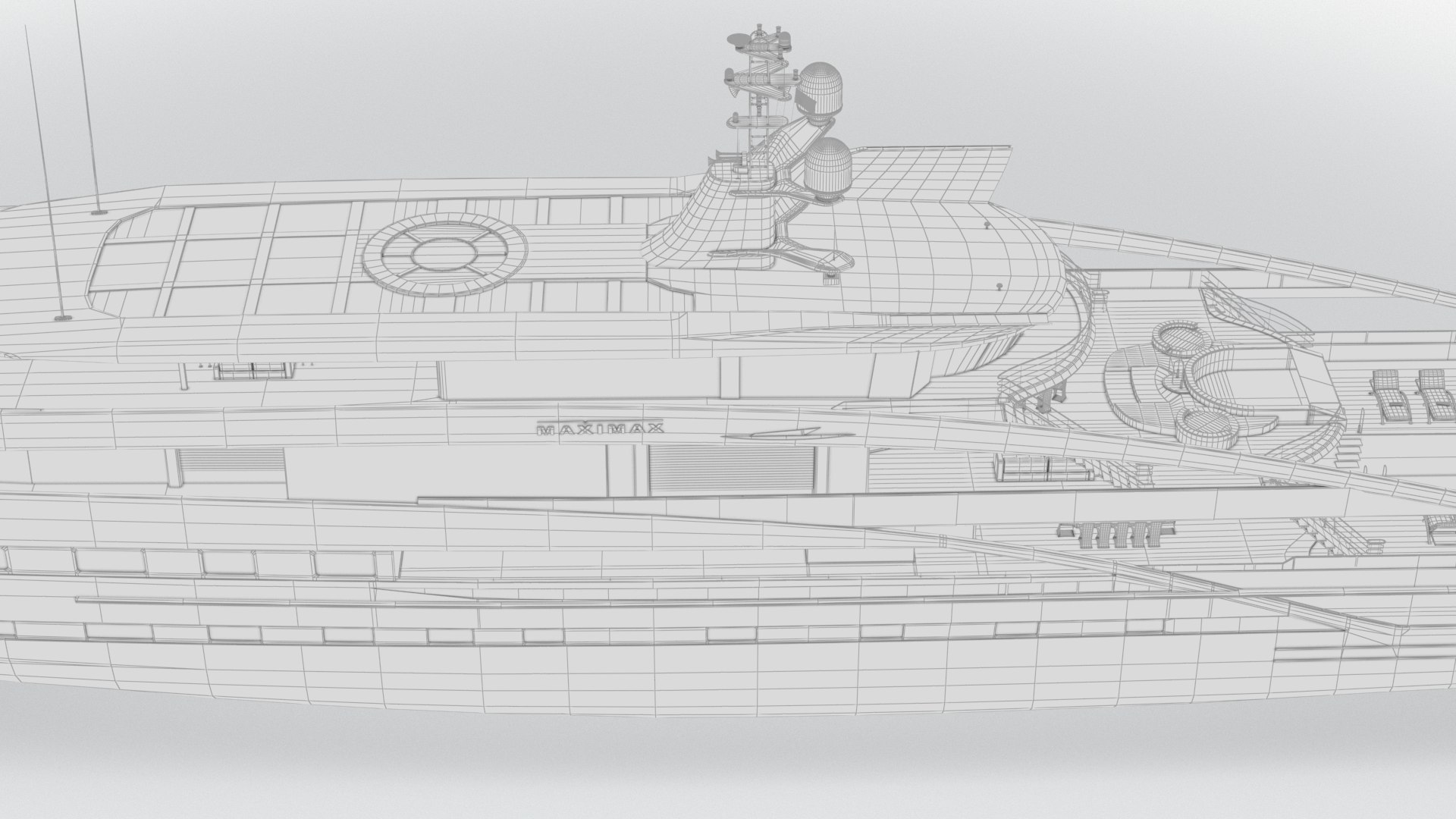 Maximax Superyacht dynamic simulation model - TurboSquid 2118133