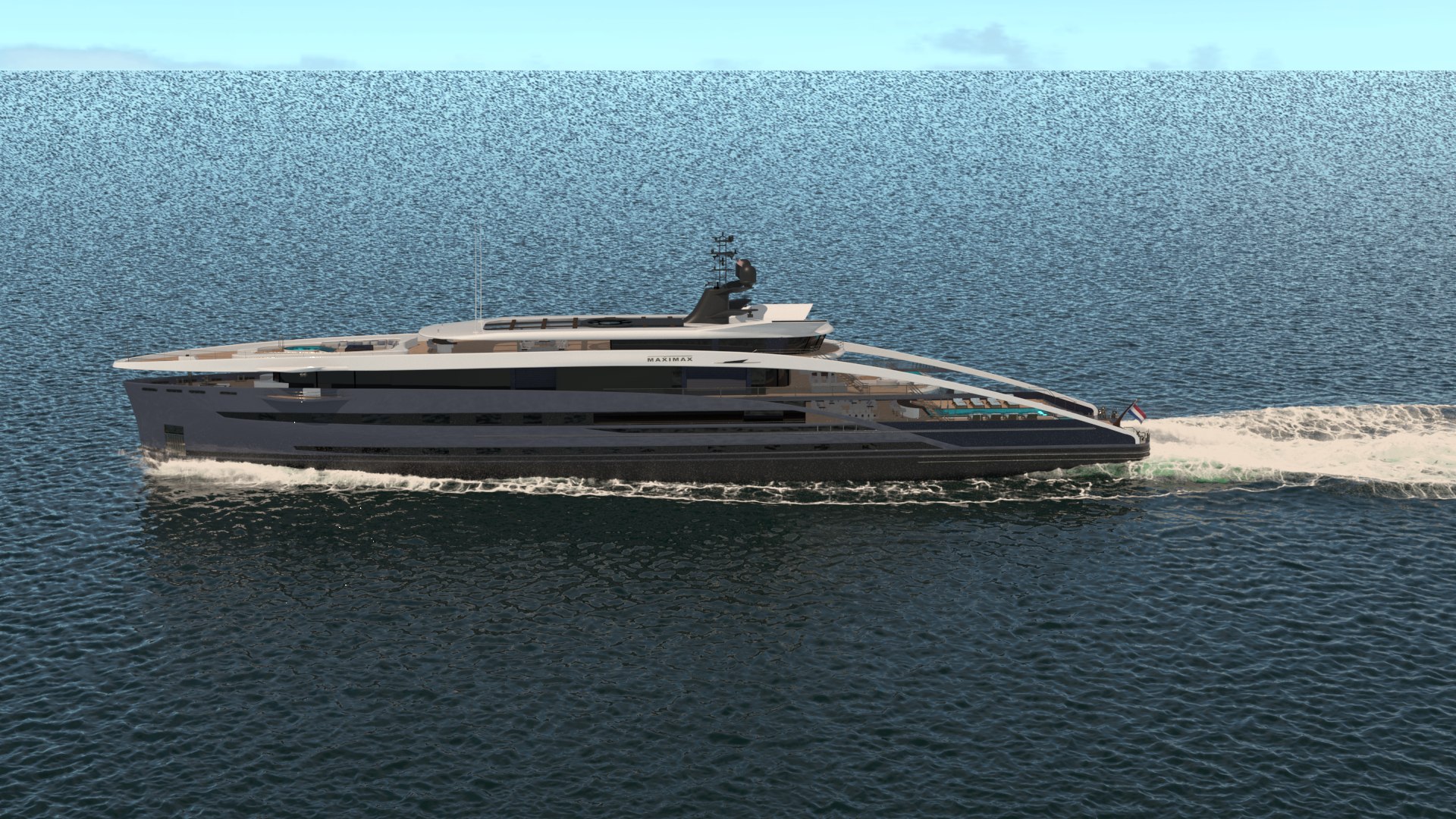 Maximax Superyacht dynamic simulation model - TurboSquid 2118133