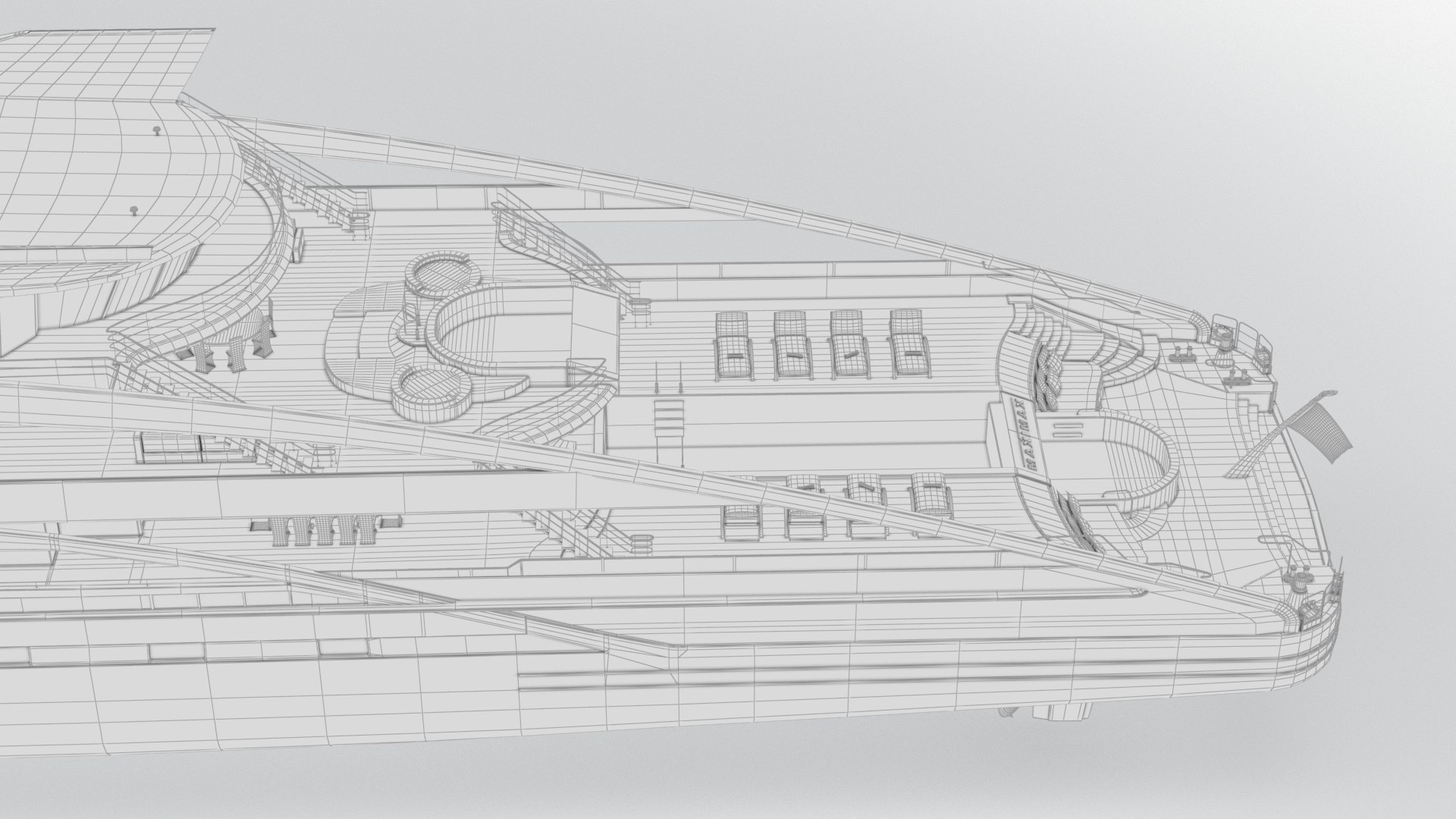 Maximax Superyacht dynamic simulation model - TurboSquid 2118133