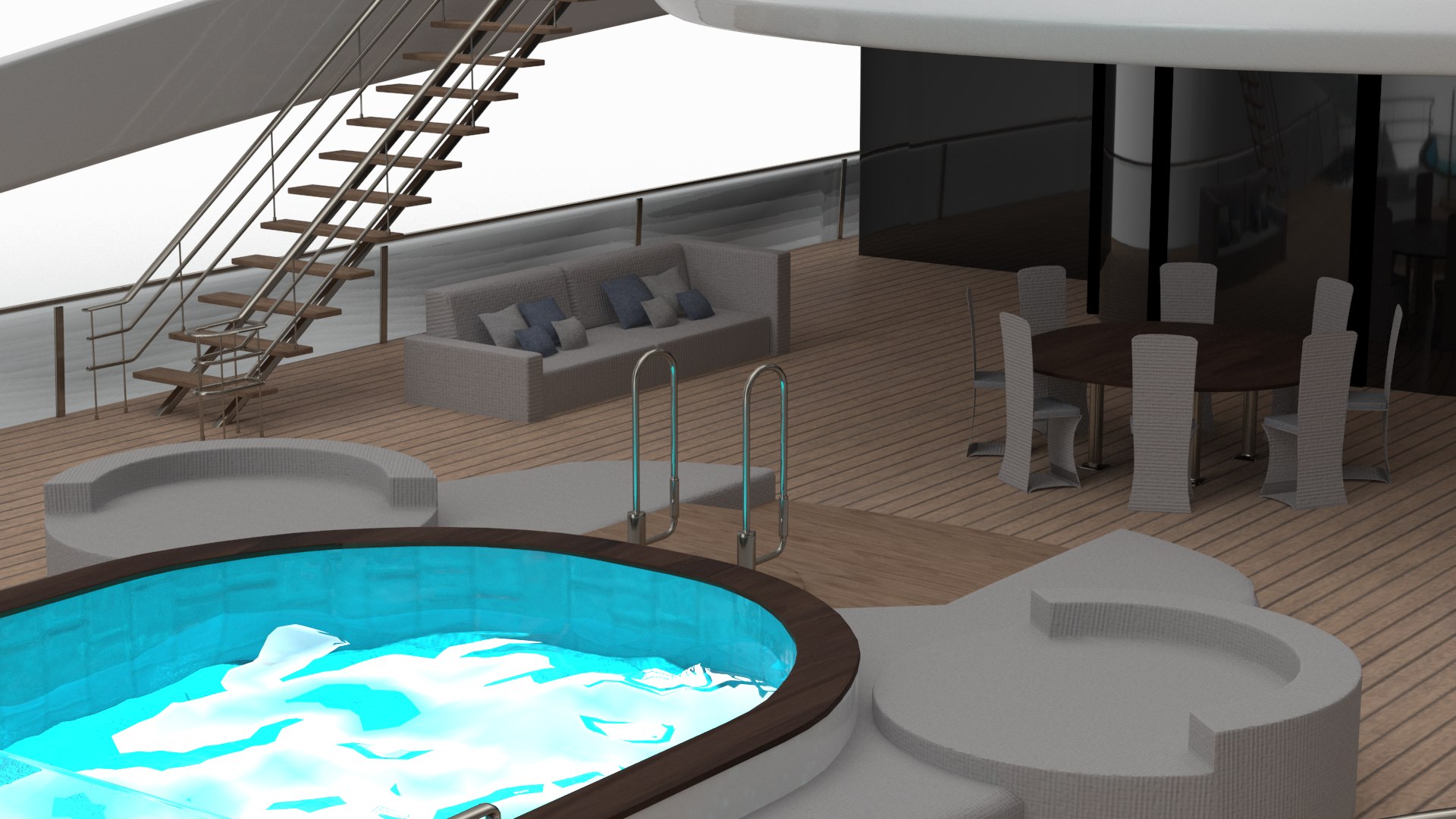 Maximax Superyacht dynamic simulation model - TurboSquid 2118133