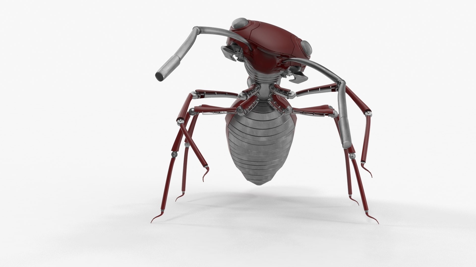 Red Robot Ant 3D - TurboSquid 2369291