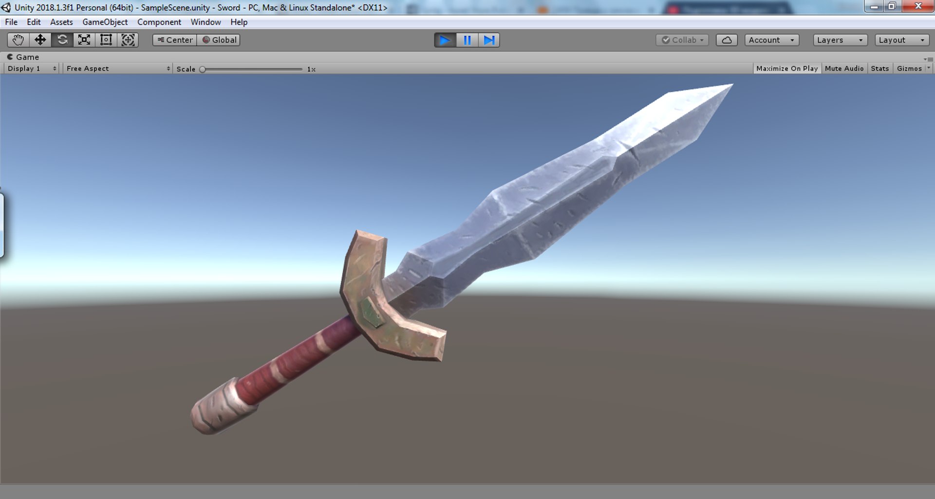 3D Sword Model - TurboSquid 1297206