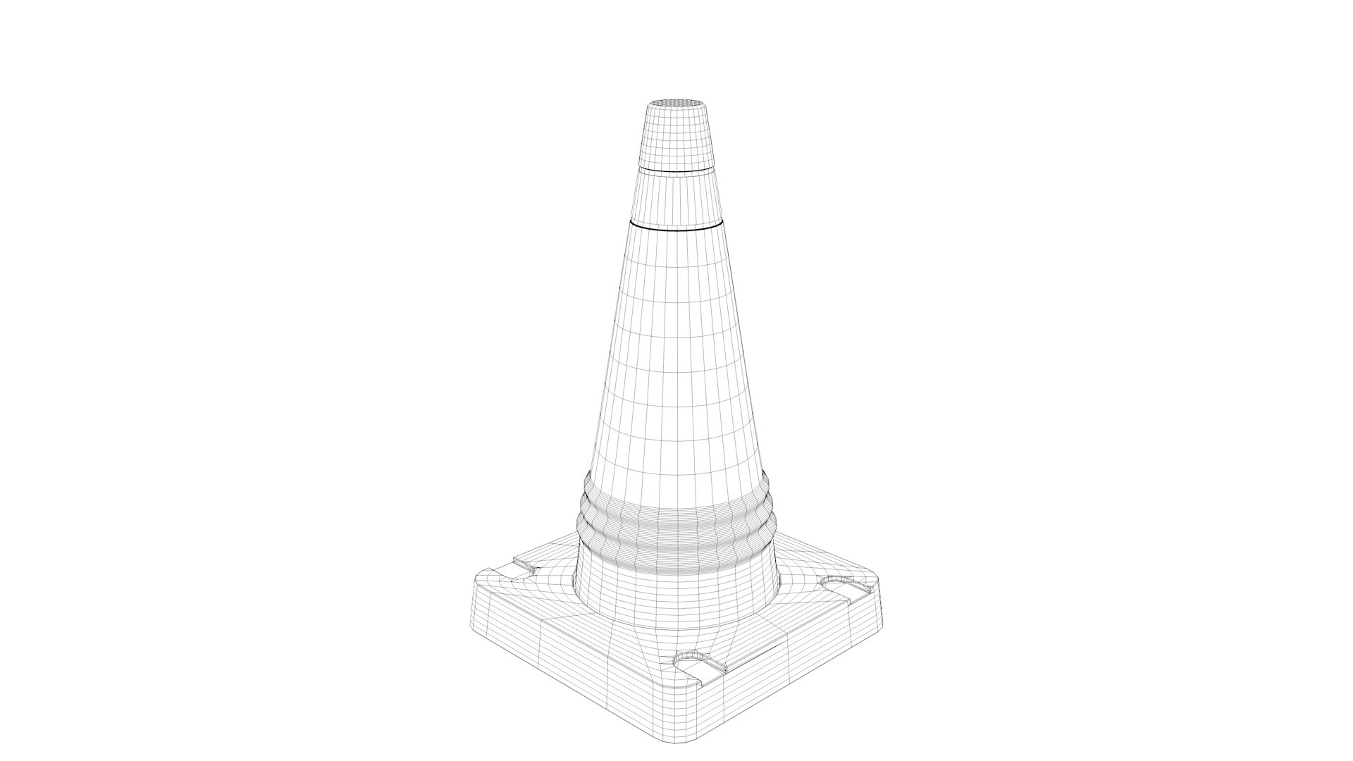 Traffic cone model - TurboSquid 1536330