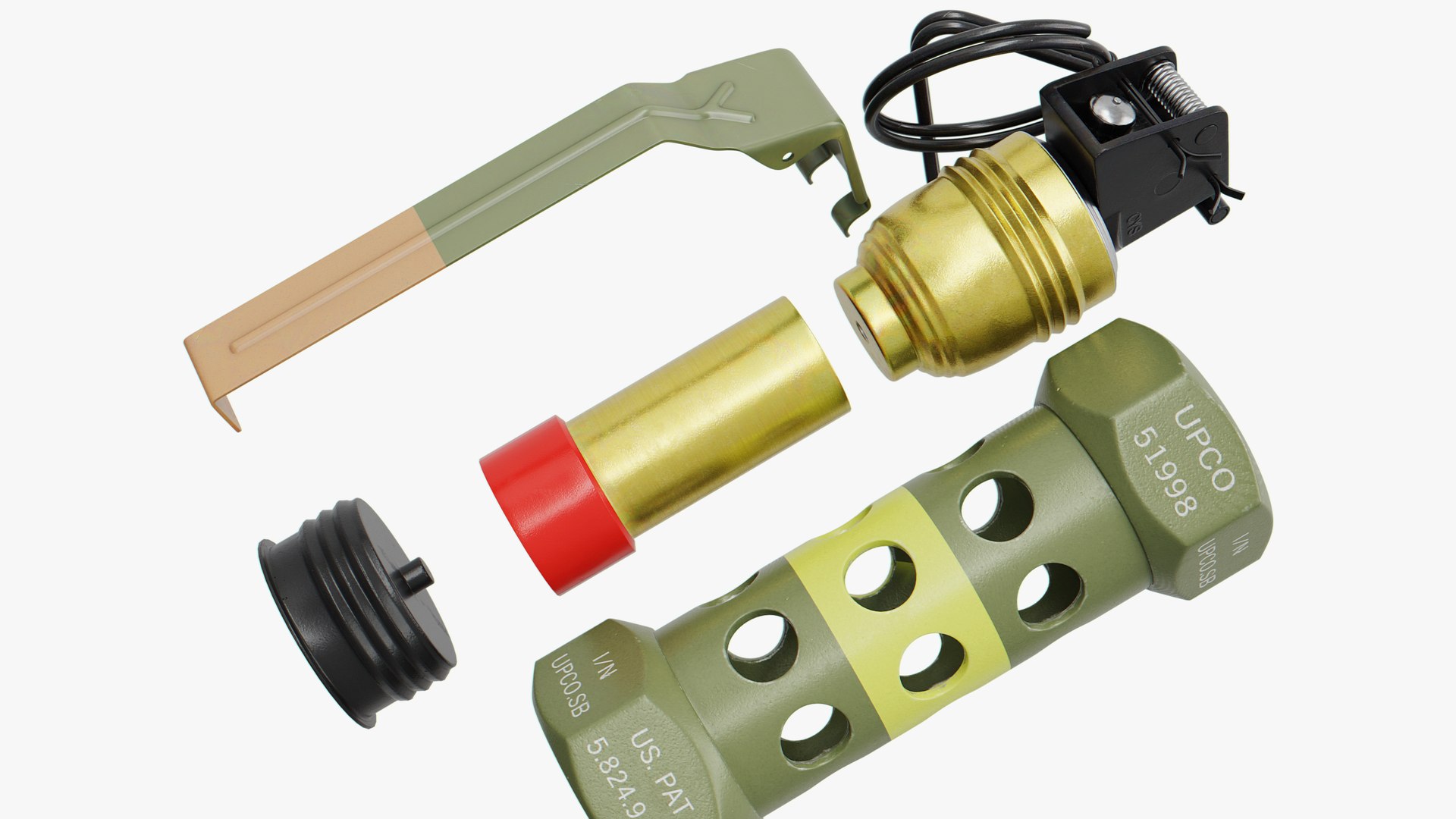 Hand Grenade Collection 3D - TurboSquid 2376982