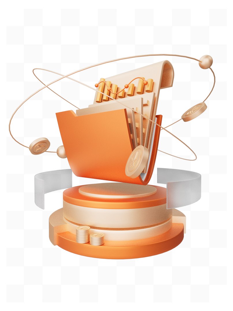 3D Year-end Financial Planning - TurboSquid 2044626