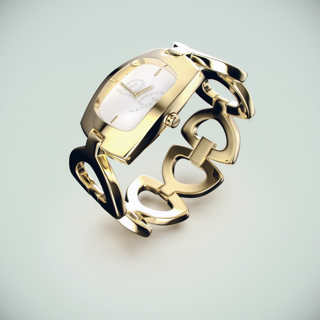 3D Watch Steel Model - TurboSquid 1356668