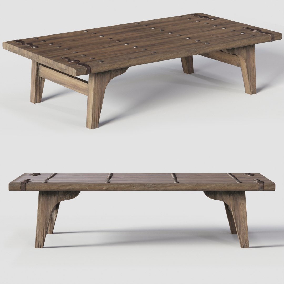 Coffe table 3D model - TurboSquid 1543721