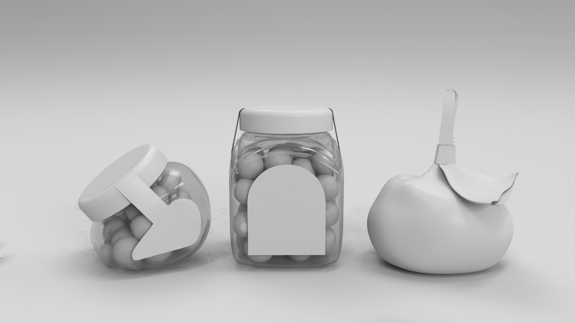 Candy Jar 3D Model - TurboSquid 1378825