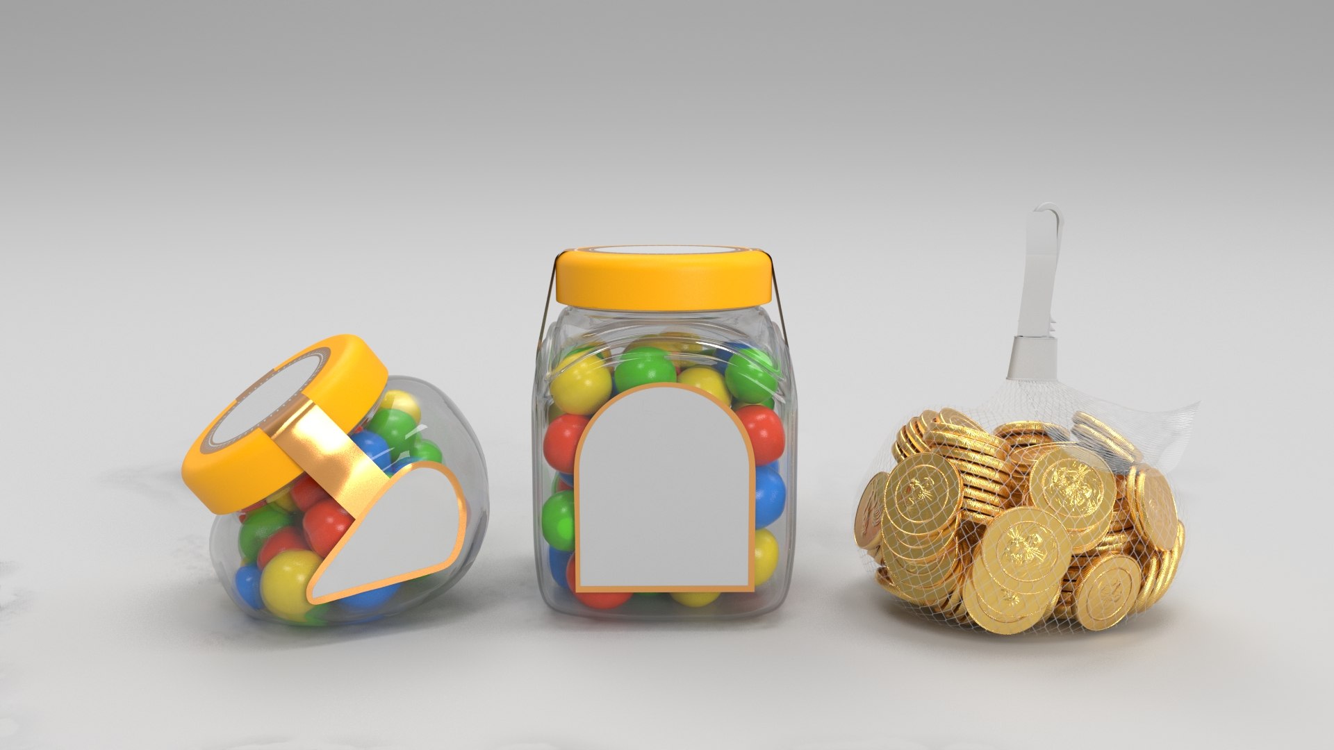 Candy Jar 3D Model - TurboSquid 1378825