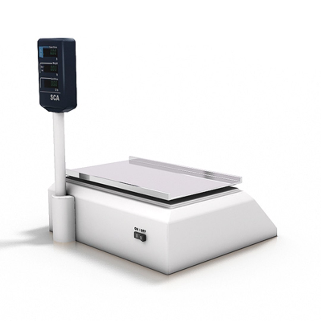 3d Model Weighing Scale