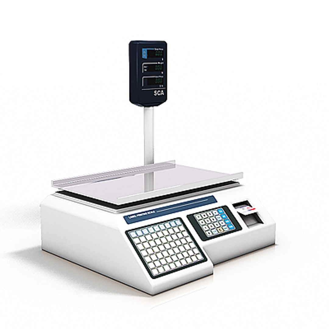 3d Model Weighing Scale