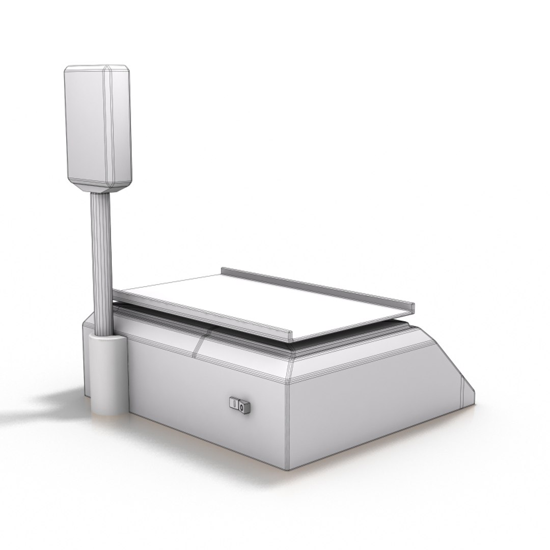 3d Model Weighing Scale