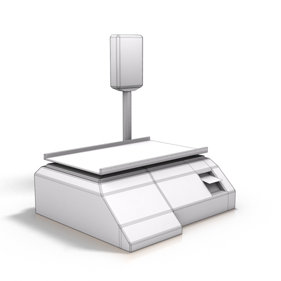 3d Model Weighing Scale