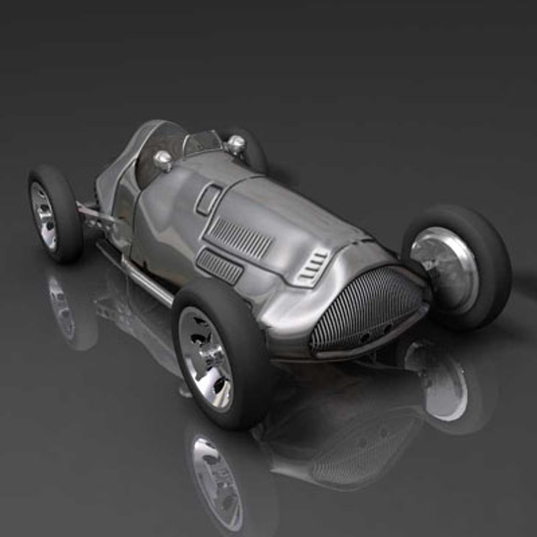 Max Silver Arrow Racing Car
