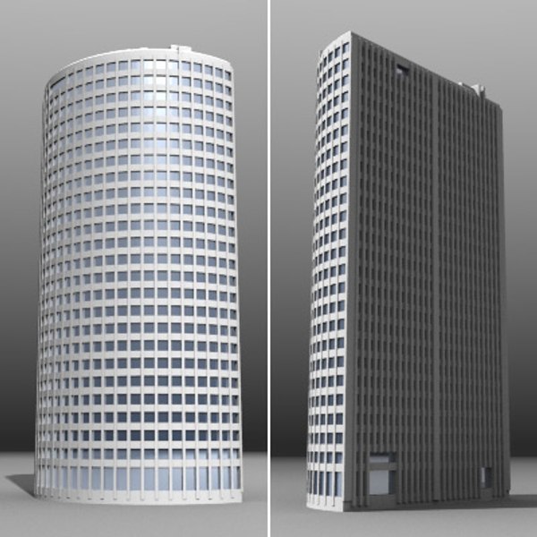 3D Lightwave building architecture office