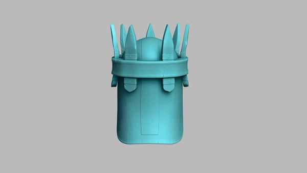 Rust Crown Helmet-캐릭터 디자인 PBR 3D 모델 - TurboSquid 1674443