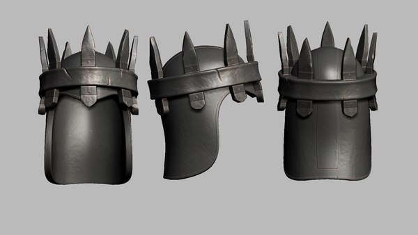 Rust Crown Helmet-캐릭터 디자인 PBR 3D 모델 - TurboSquid 1674443