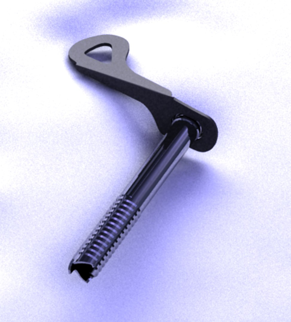 Ice Screw 3d Model