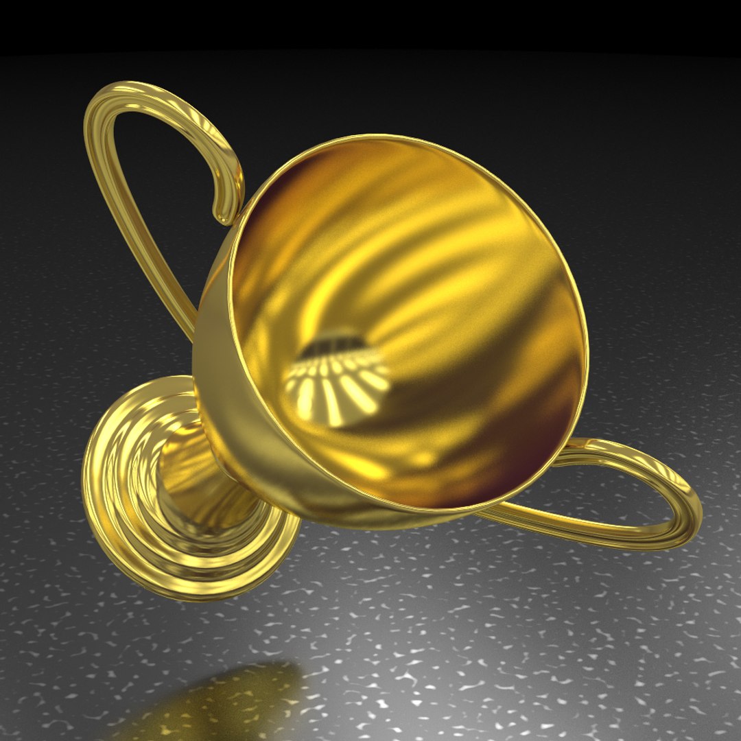 3d Trophy Cup
