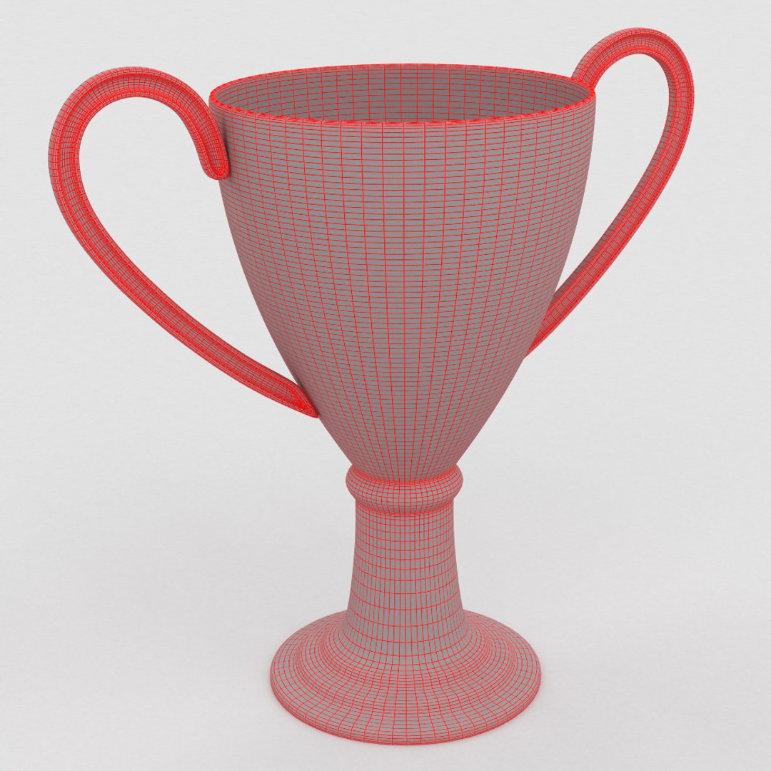 3d Trophy Cup