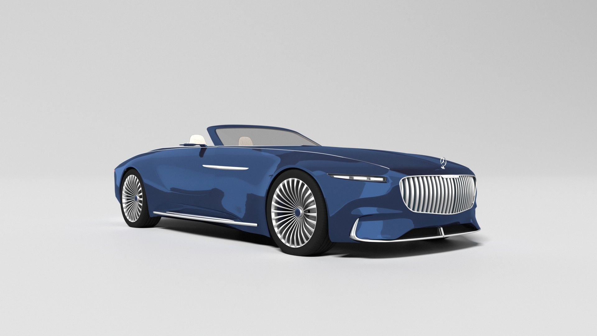3D Model Mercedes-Maybach Vision 6 - TurboSquid 2363097