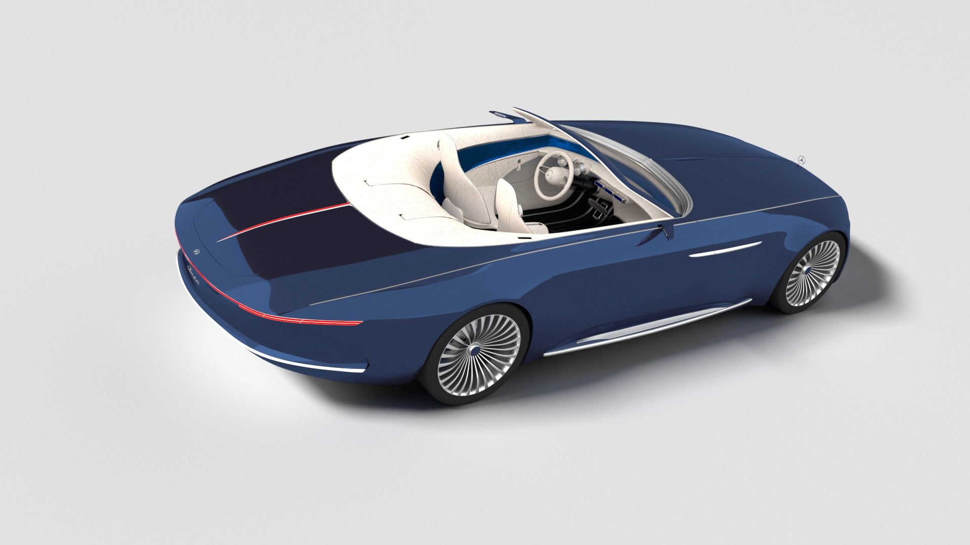 3D Model Mercedes-Maybach Vision 6 - TurboSquid 2363097