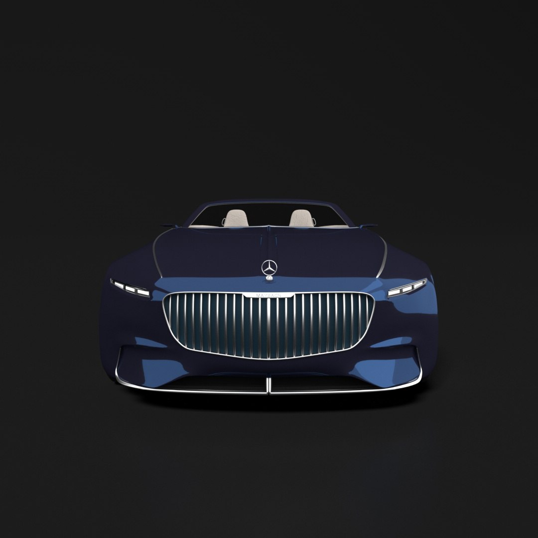 3D Model Mercedes-Maybach Vision 6 - TurboSquid 2363097