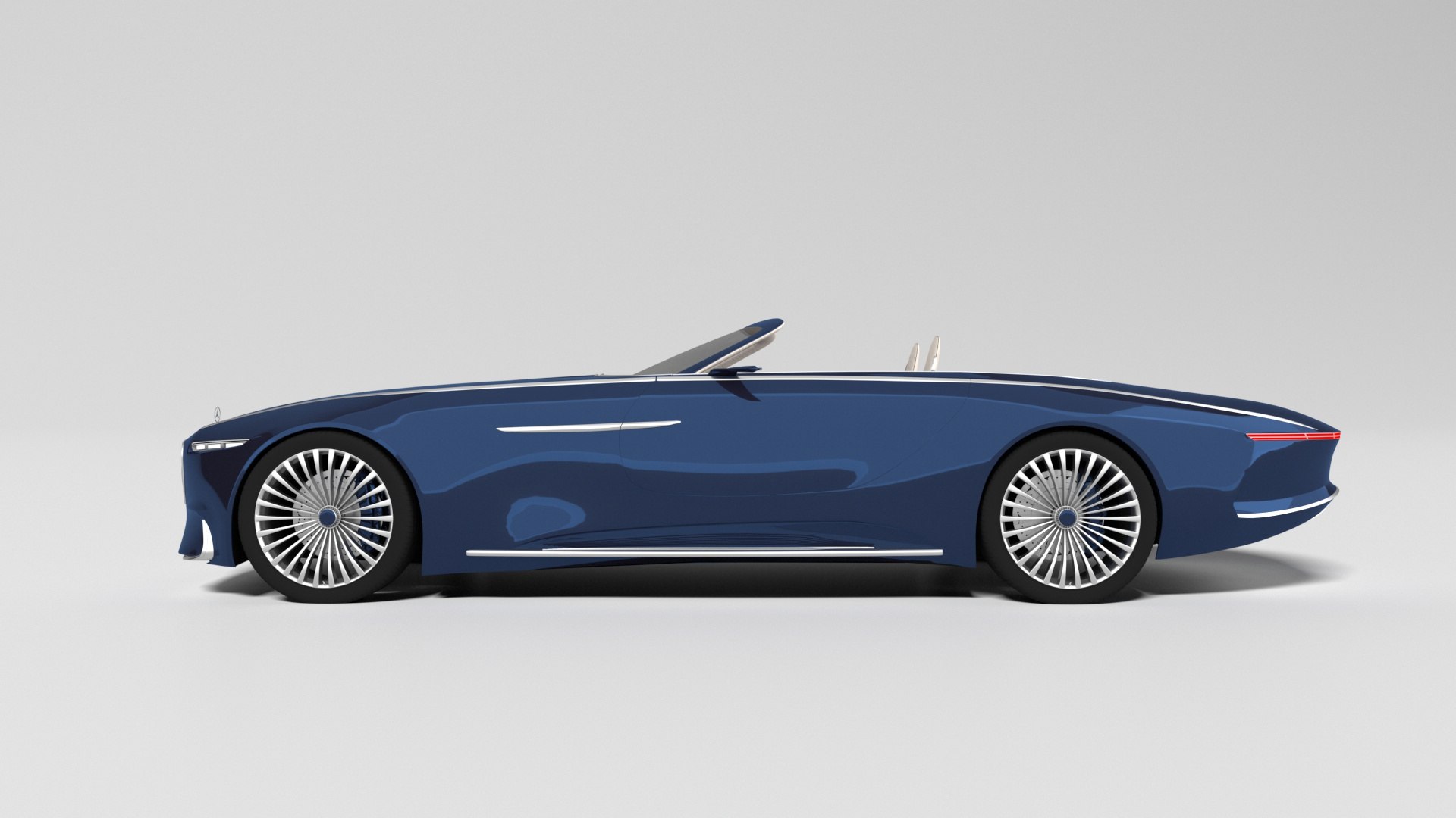 3D Model Mercedes-Maybach Vision 6 - TurboSquid 2363097