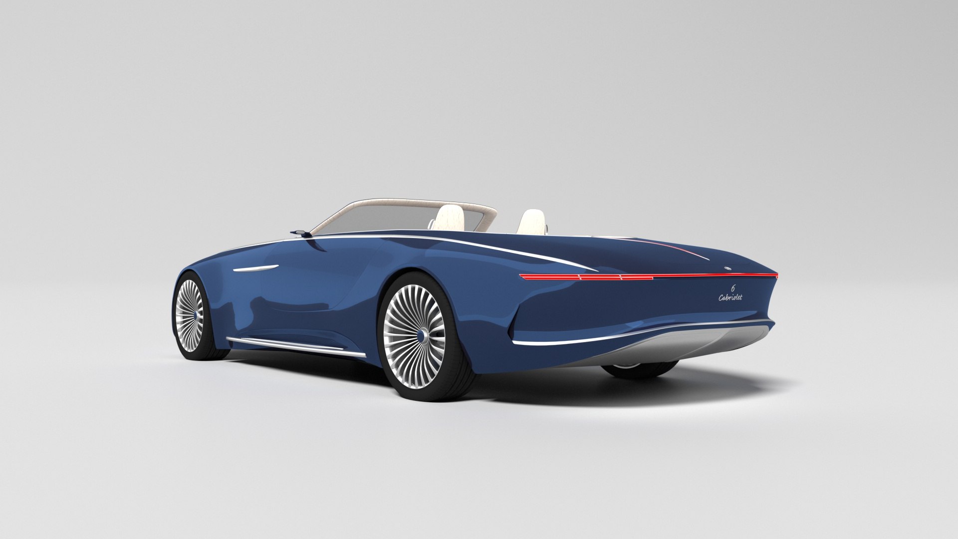 3D Model Mercedes-Maybach Vision 6 - TurboSquid 2363097