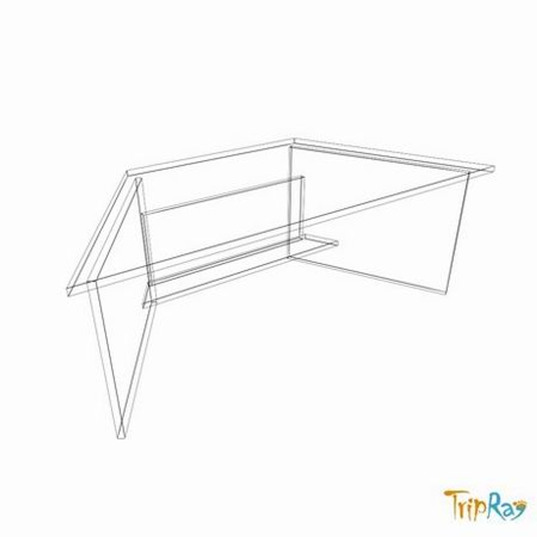 free office table 3d model