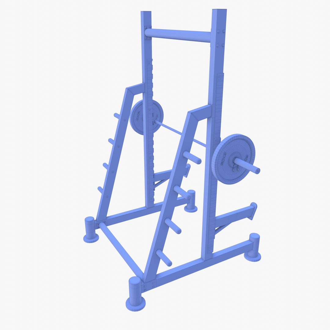 Squat Rack 3D - TurboSquid 2025403