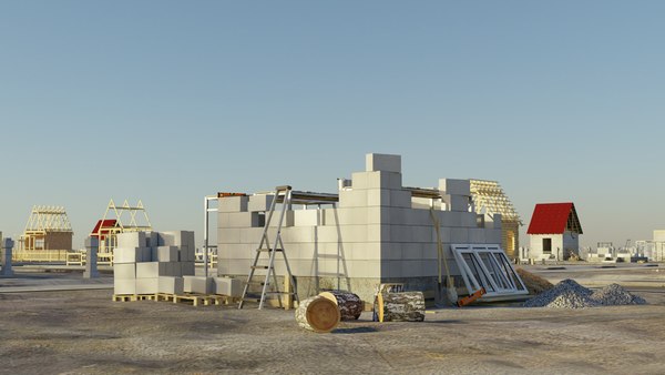 Construction Site Blender Models for Download | TurboSquid