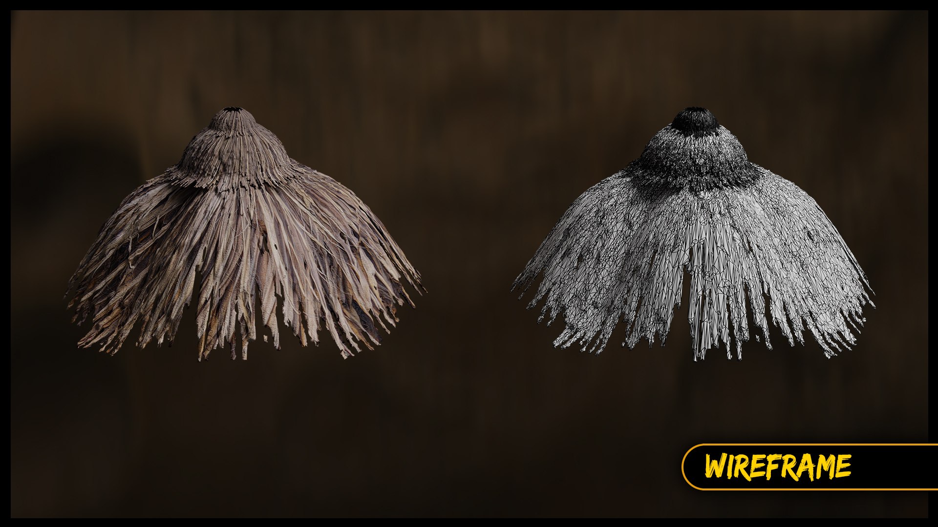 3D Model Tropical Thatch Roofs And Canopies - TurboSquid 2298126