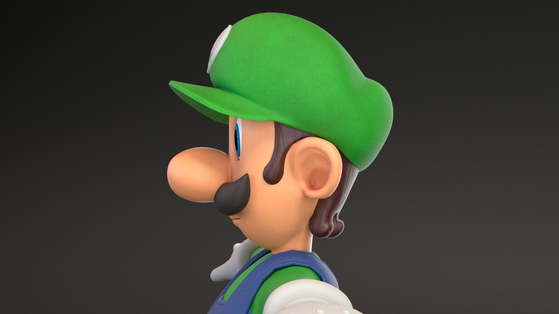 3D Yoshi And Luigi From Super Mario model - TurboSquid 1956786