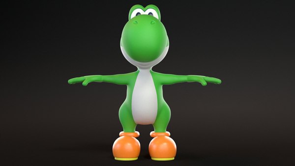 modelo 3d Yoshi y Luigi de Super Mario - TurboSquid 1956786