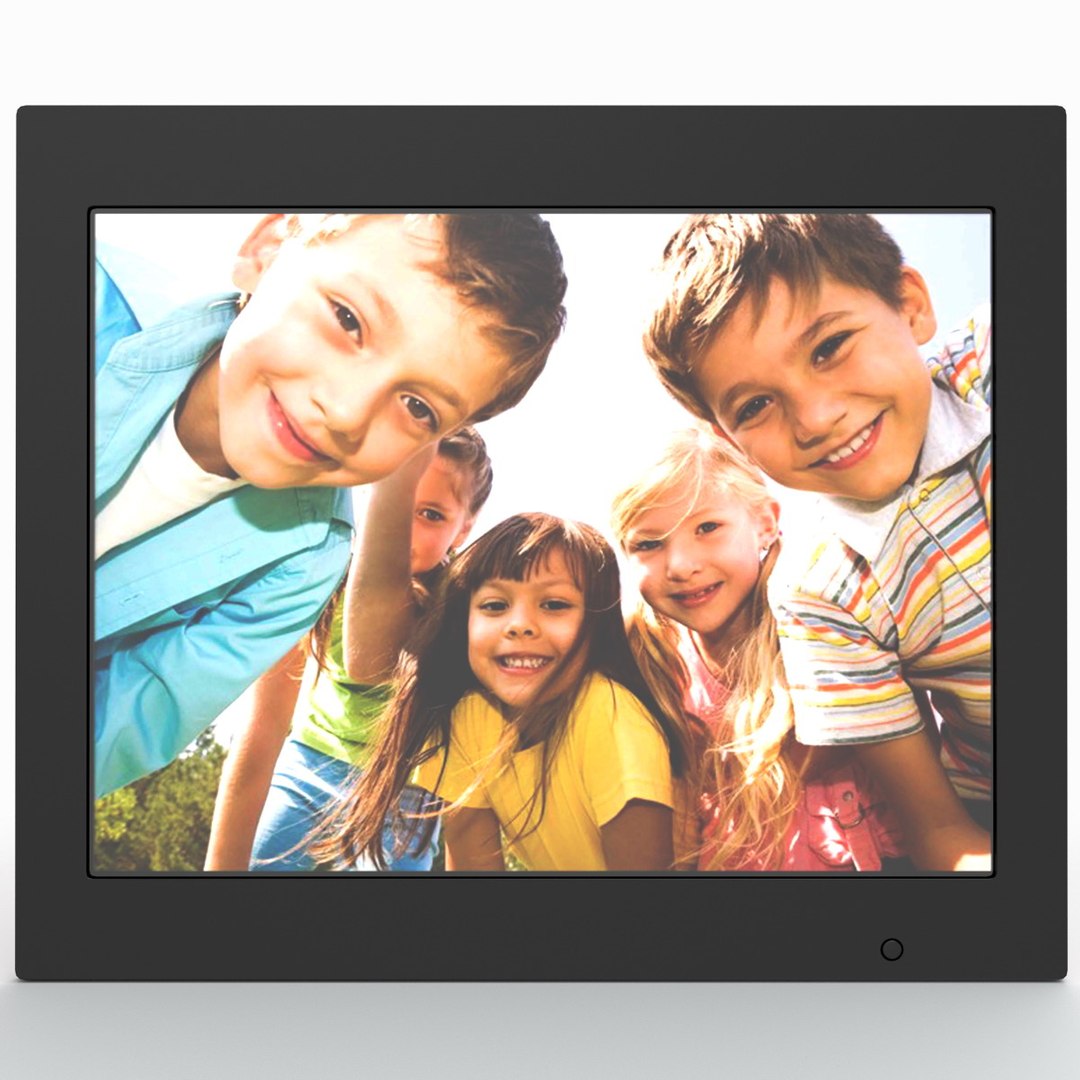 3d Model Digital Photo Frame Filemate