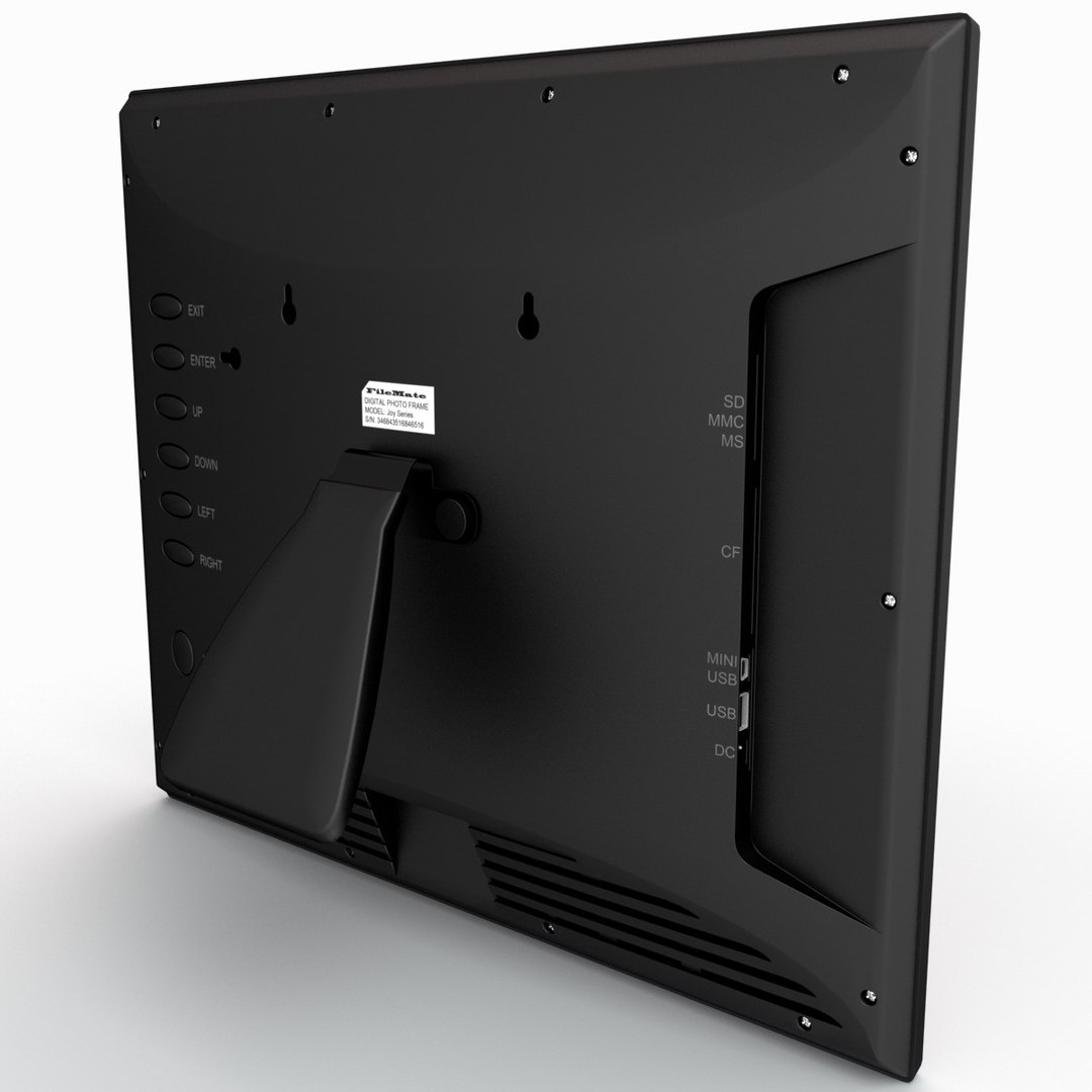 3d Model Digital Photo Frame Filemate