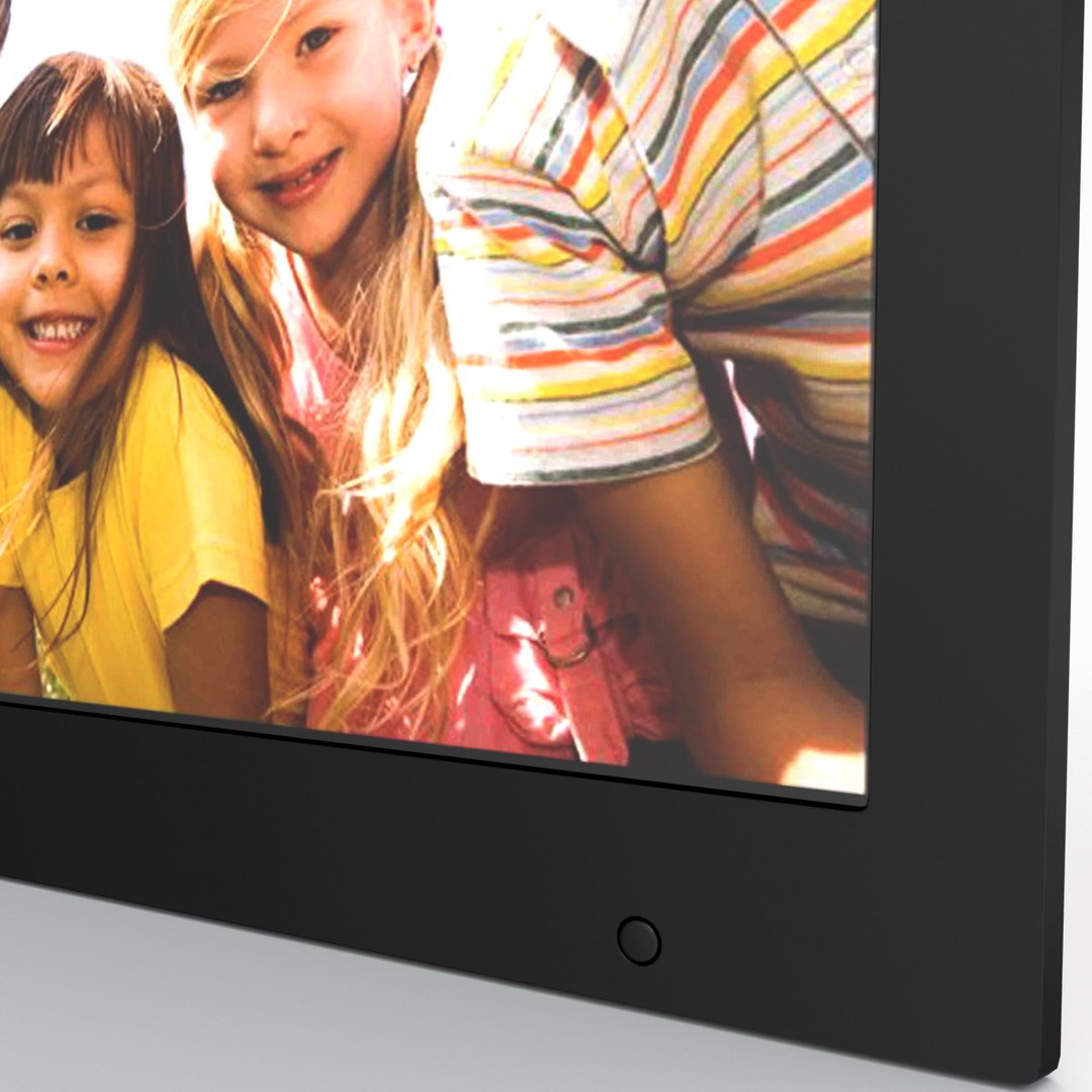 3d Model Digital Photo Frame Filemate