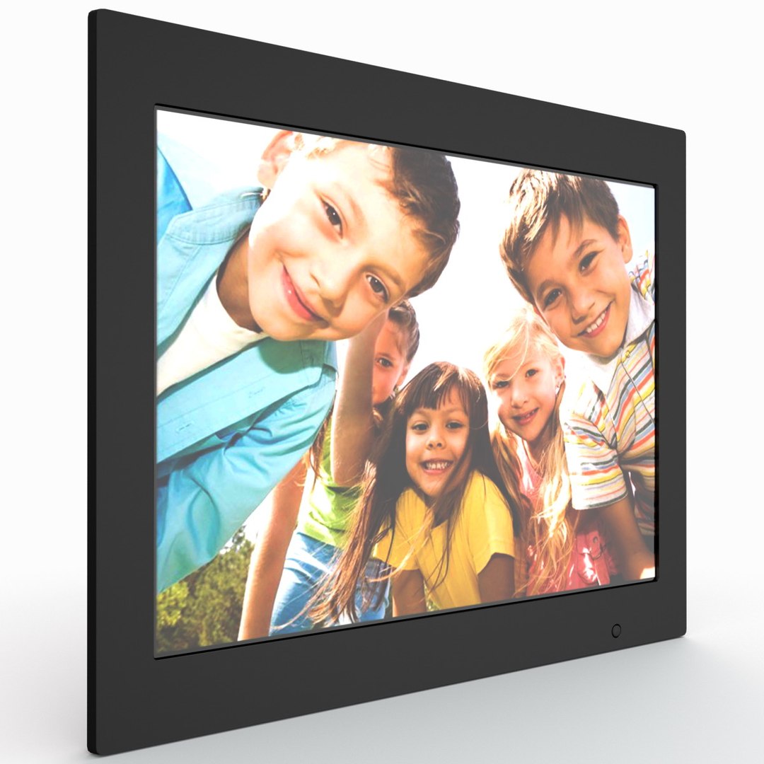 3d Model Digital Photo Frame Filemate