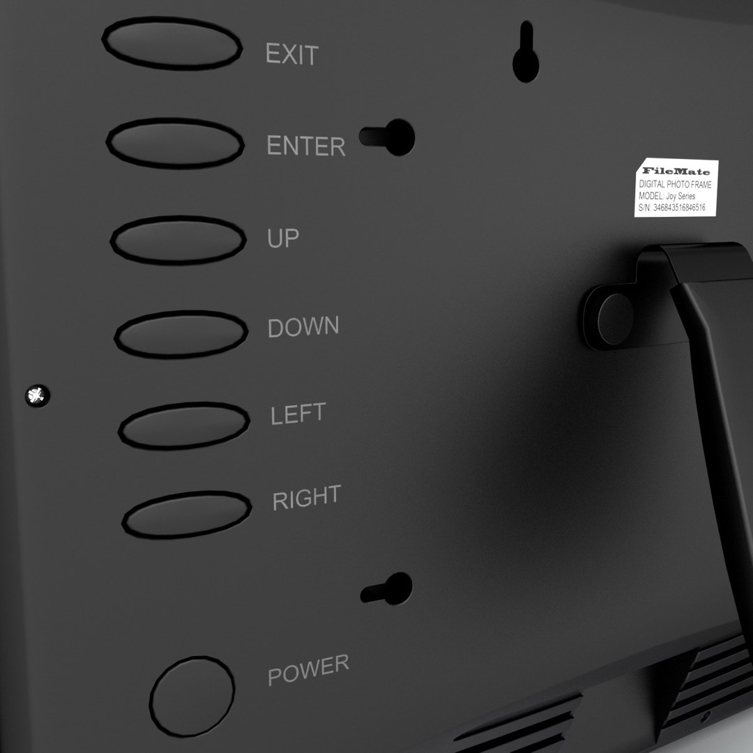 3d Model Digital Photo Frame Filemate