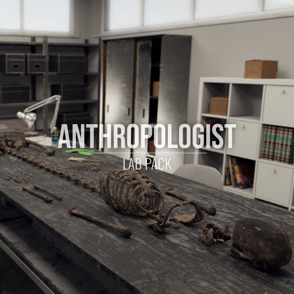 modèle 3D de Anthropologue - Lab Pack - Unreal Engine UE4 - TurboSquid ...