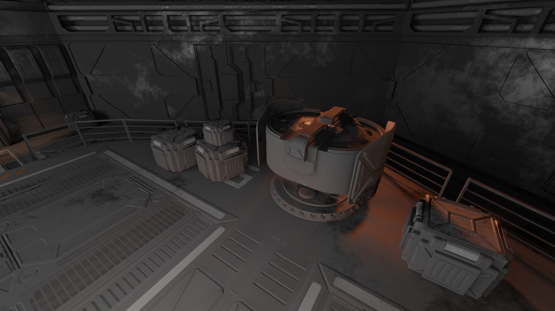 Control Room 3D Model - TurboSquid 2100340
