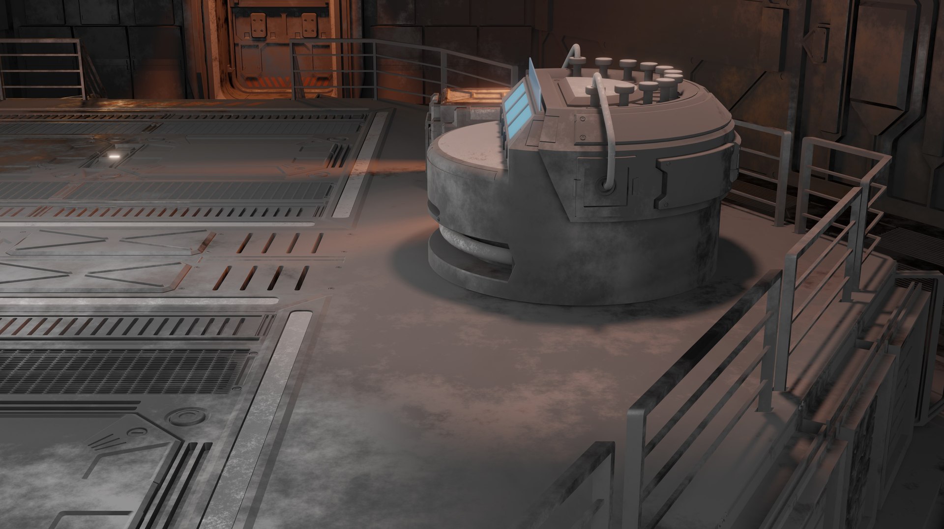Control Room 3D Model - TurboSquid 2100340