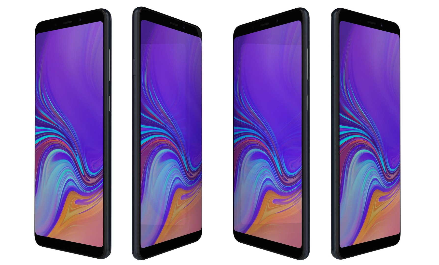 Samsung galaxy a9 2018 3D model - TurboSquid 1375296