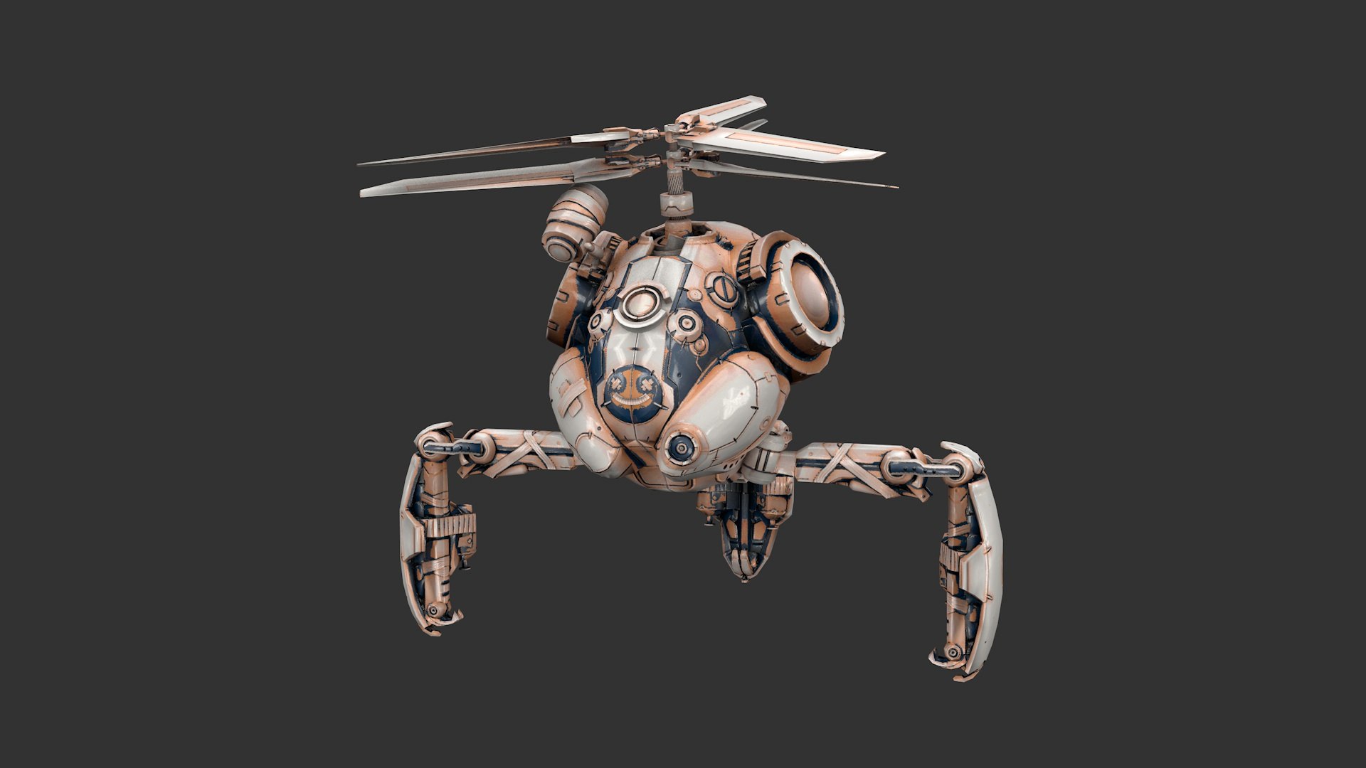 3D model drone robot - TurboSquid 1683610