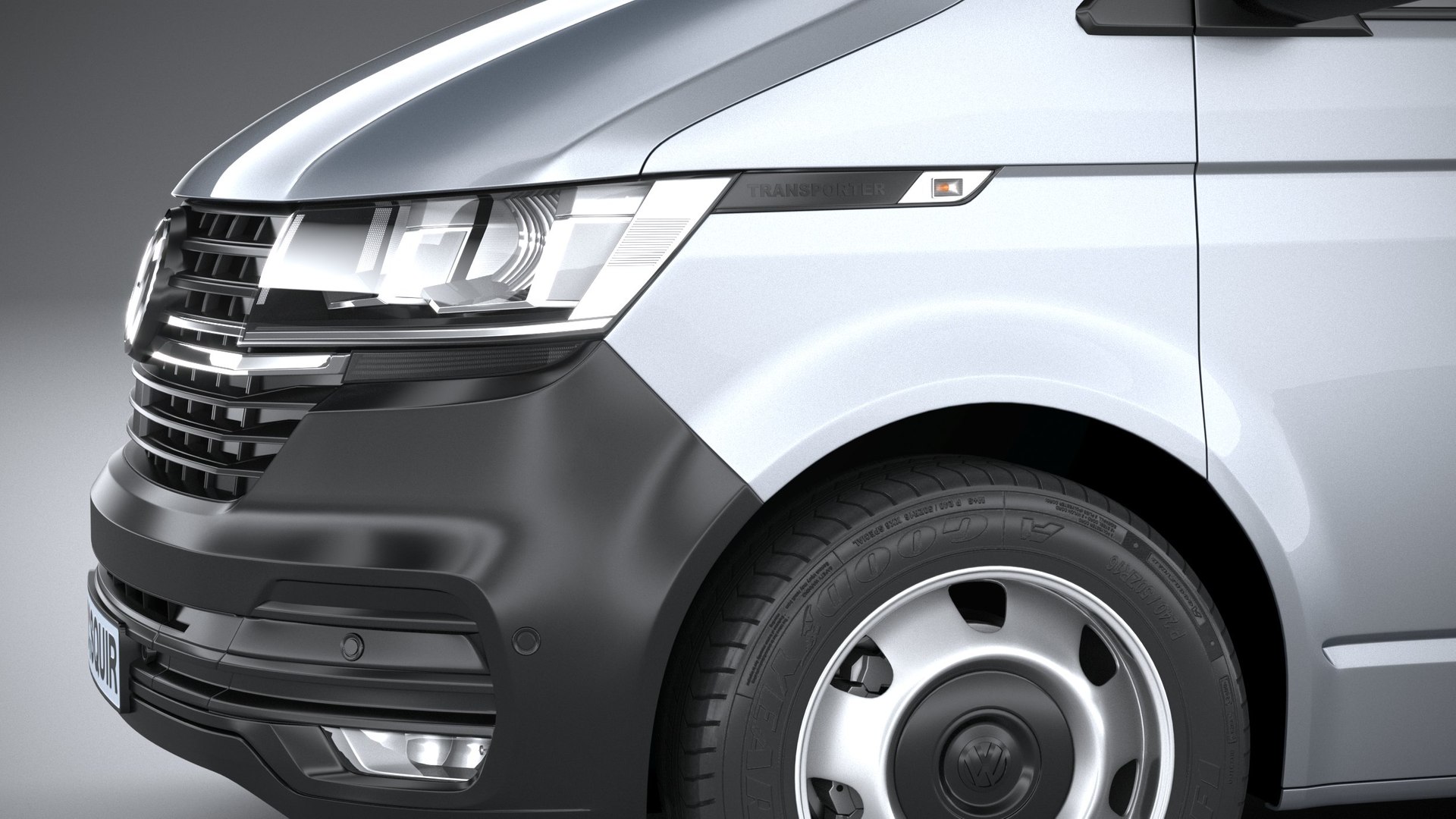 3D Volkswagen Transporter 2020 - TurboSquid 1622467