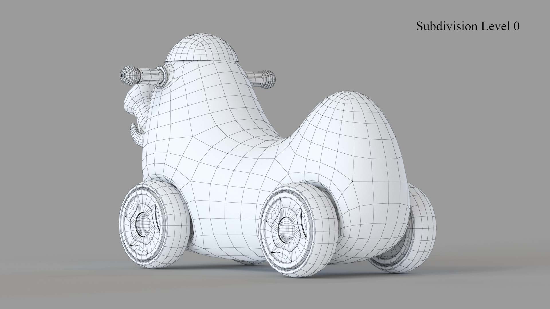 3D Model Elephant Car Toy - TurboSquid 1805663